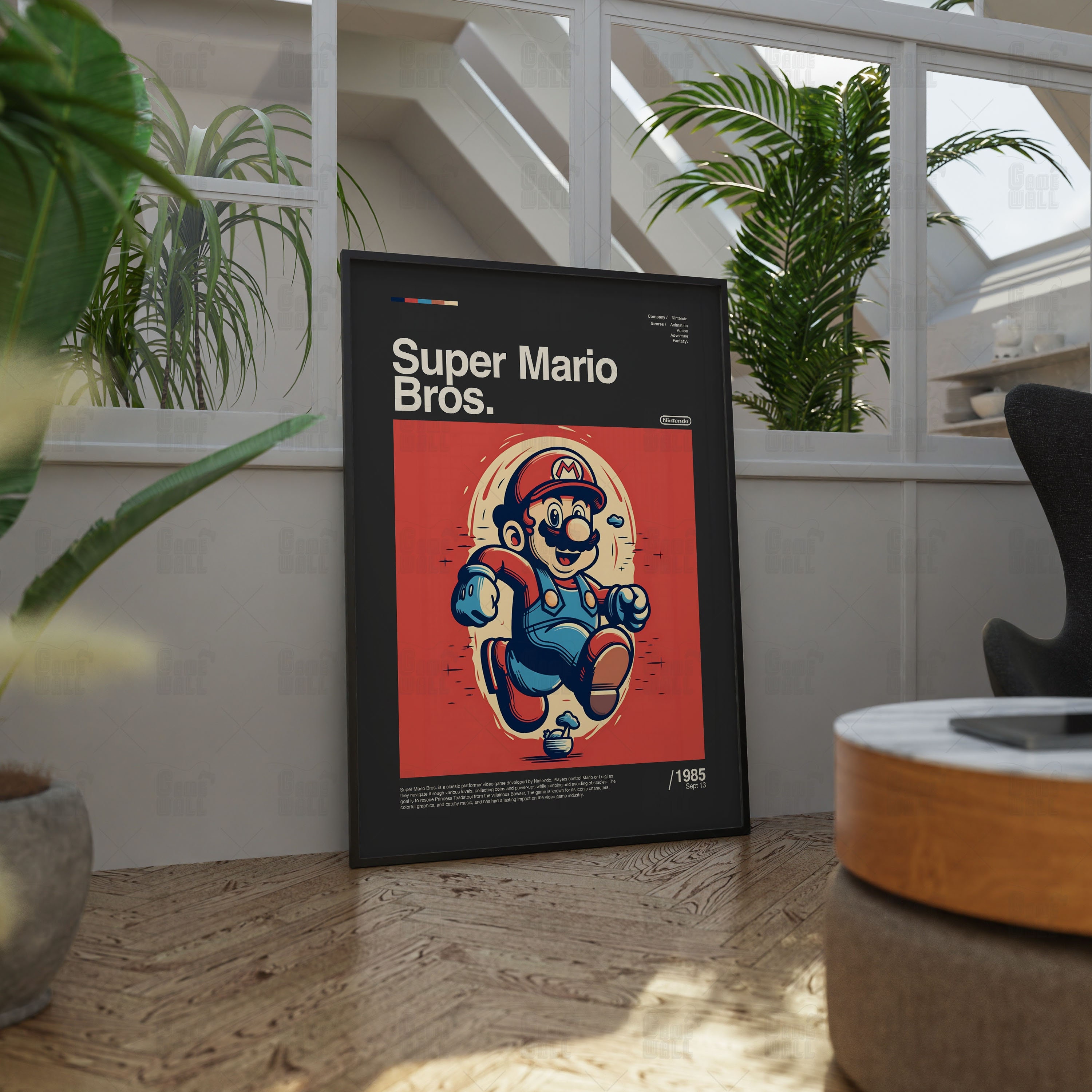 Super Mario Bros Poster Gaming Room Poster Gaming Wall - Etsy UK