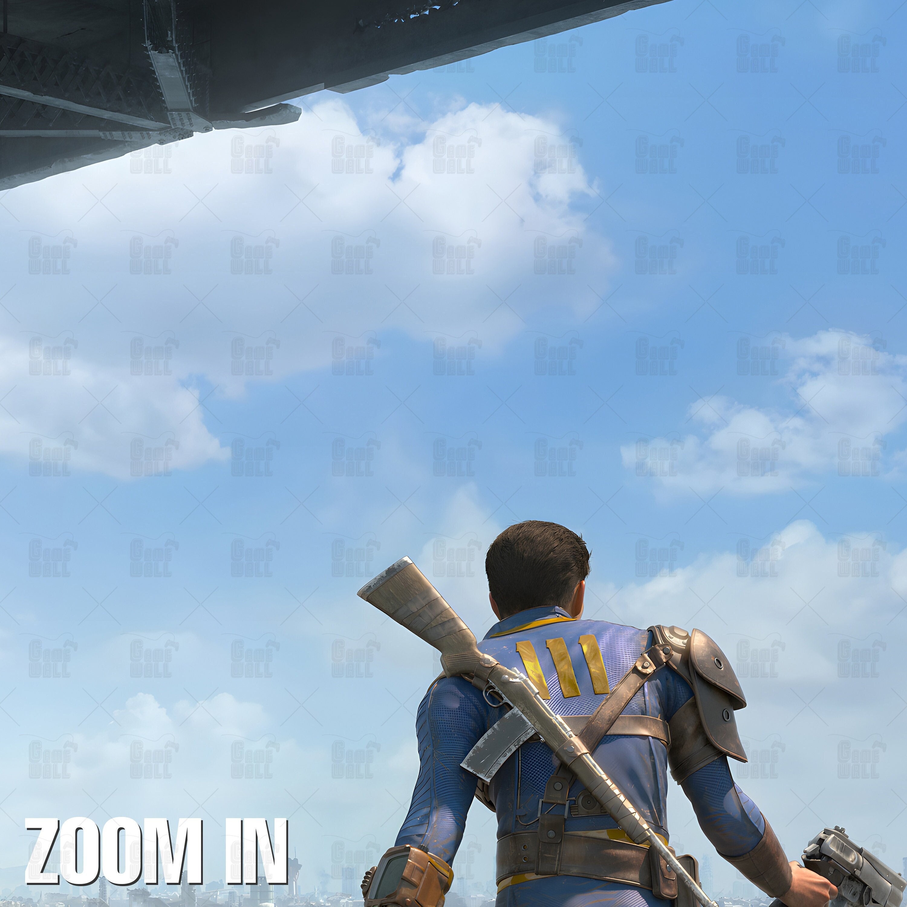Fallout 4 Poster, Gaming Room Poster, Gaming Wall Poster, Gaming Print ...
