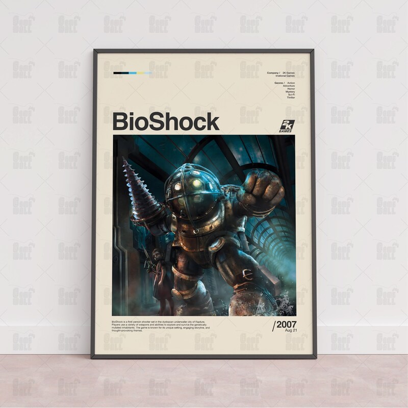 Bioshock Poster - Etsy UK