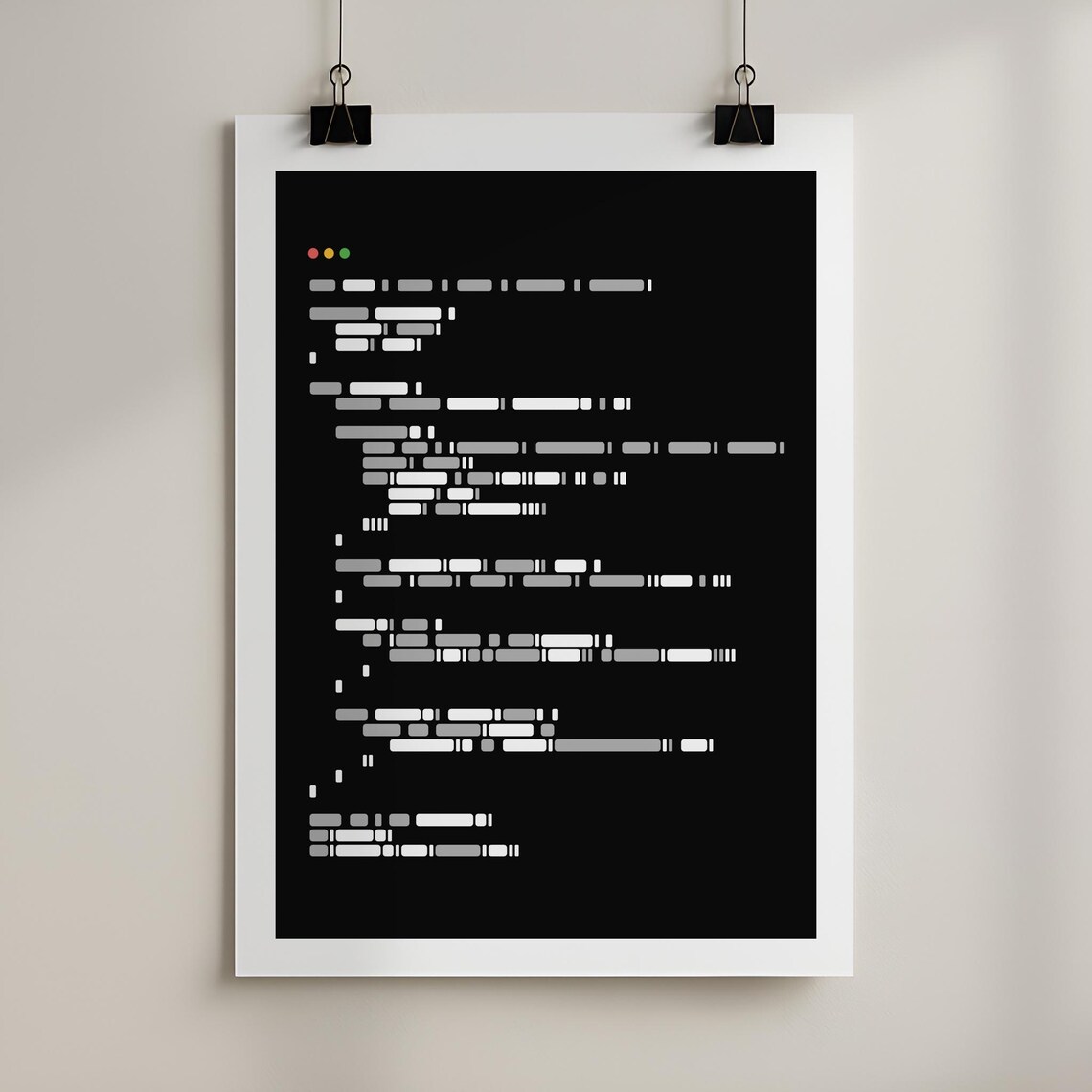 Techie Programmer Poster Retro Computer Print Code Wall Art Printable ...