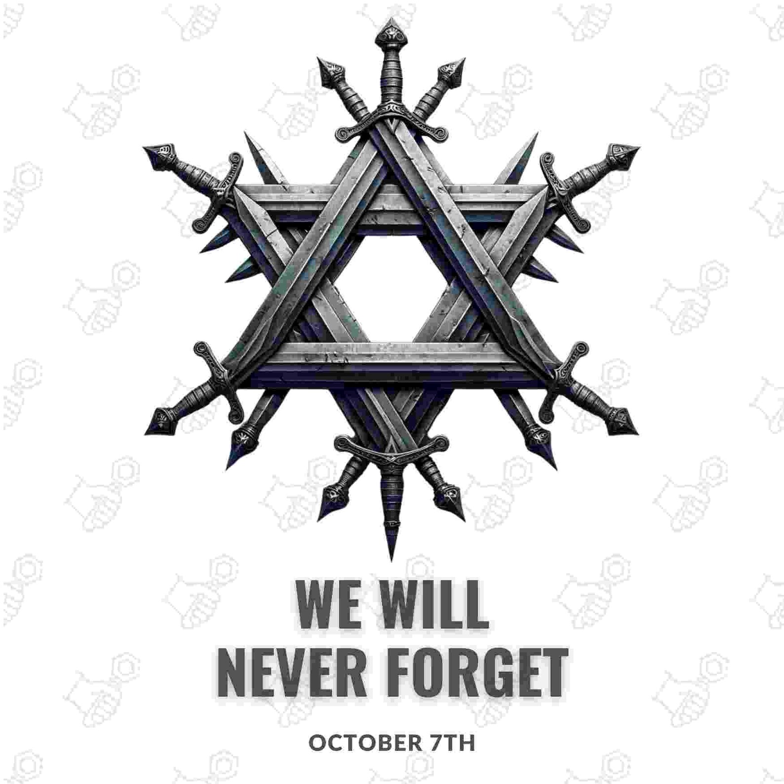 Covenant Steel: Star of David Swords - Forever Israel Tribute - PNG SVG ...