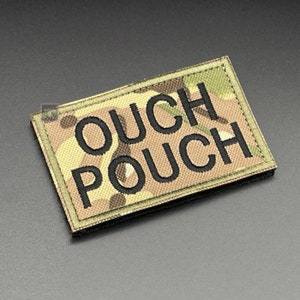 Ouch Pouch Patch MTP Camo - Hook & Loop, Fabric, 8cm - Medical Military Tactical Army Airsoft ...