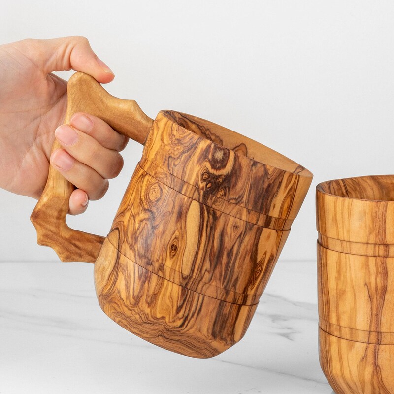 Wooden Mug - Etsy