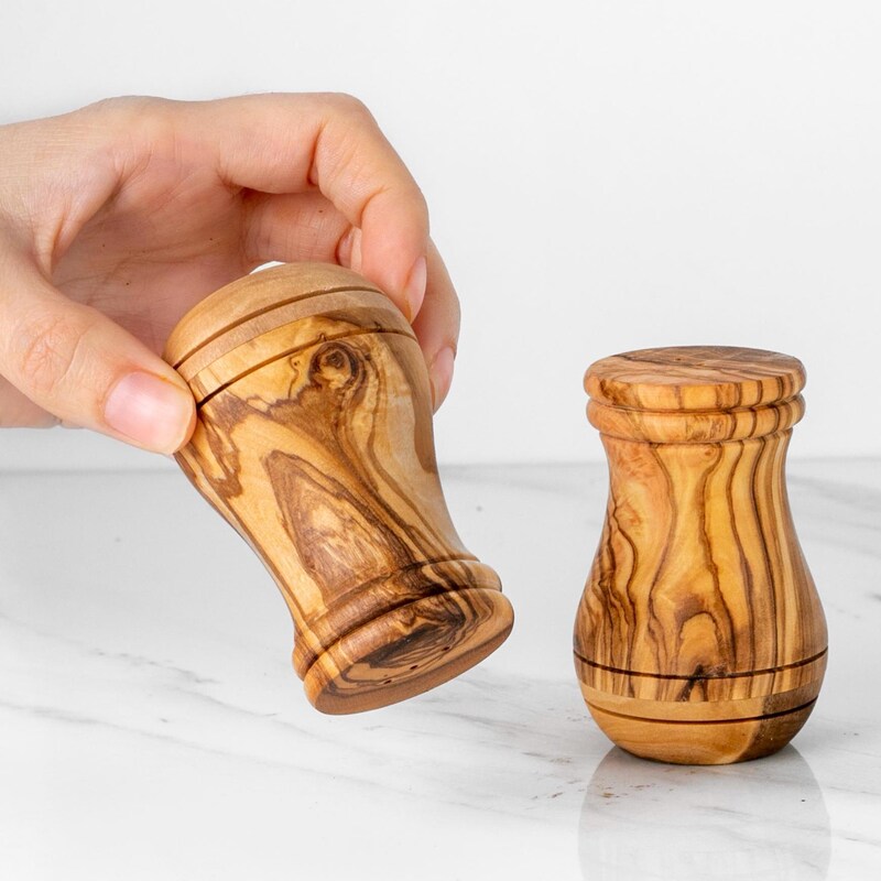 Wooden Salt Shaker - Etsy