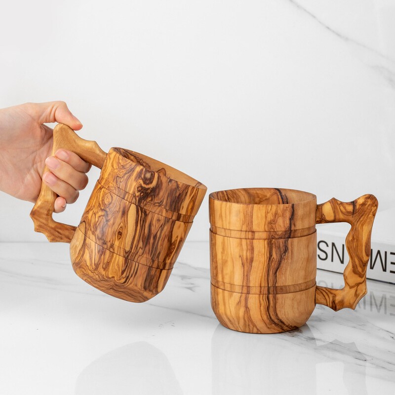 Wooden Mug - Etsy