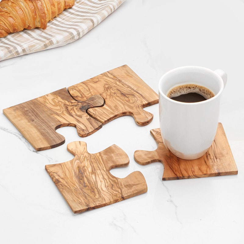 Puzzle Coasters - Etsy
