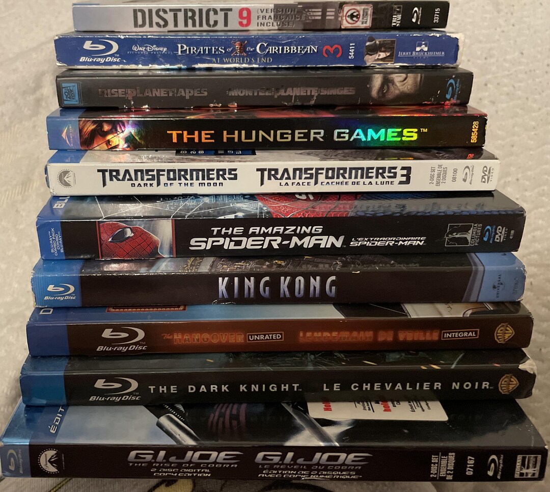 Blue Ray Movies #2 - Etsy