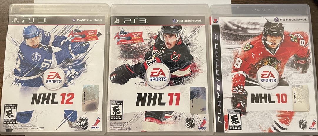 Sony Ps3 Nhl Games - Etsy