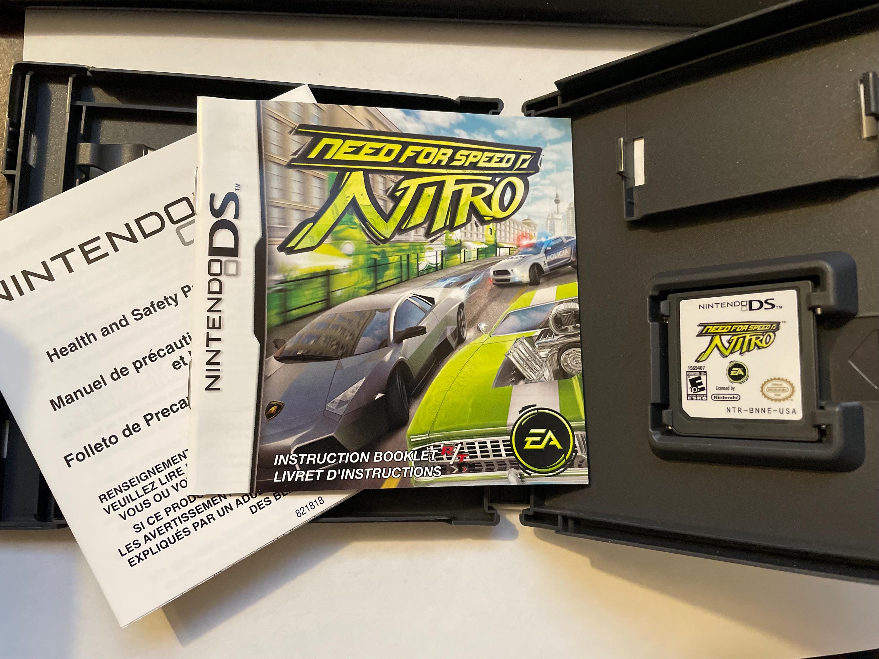Authentic DS Need for Speed Nitro Game Cart - Etsy
