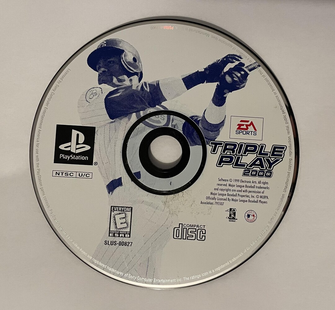 Sony Ps1 Loose Game Triple Play 2000 - Etsy