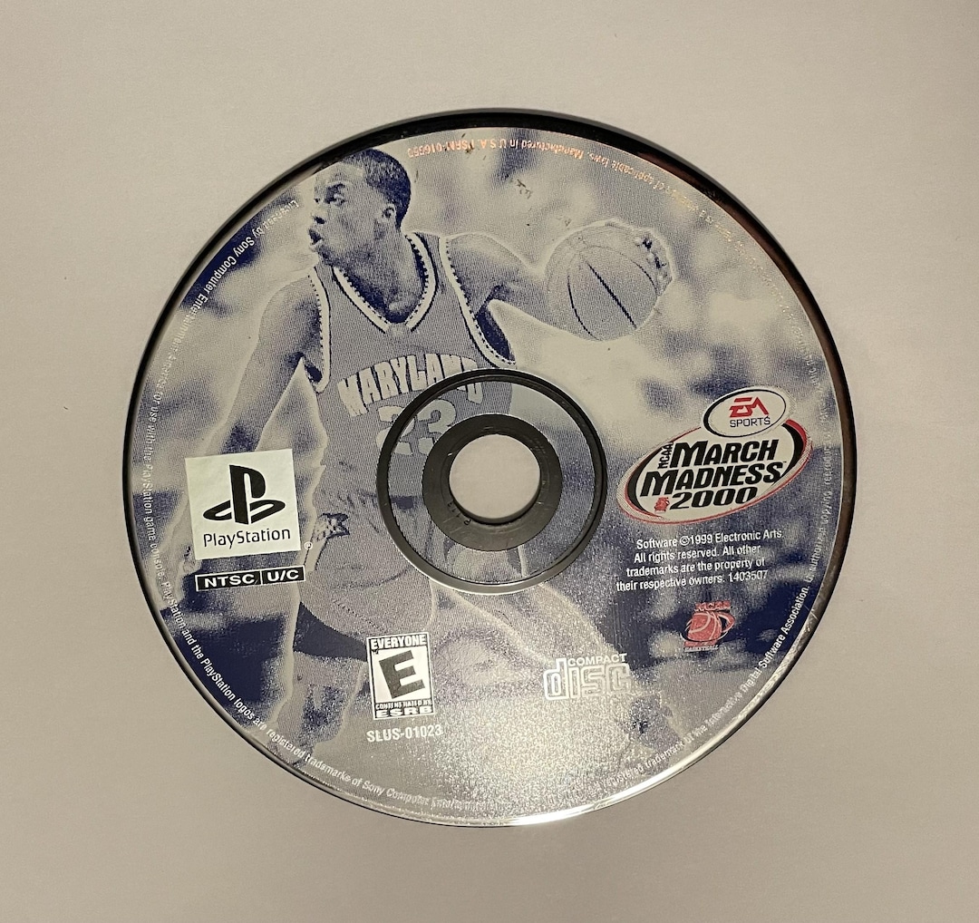 Sony Ps1 Loose Game NCAA March Madness 2000 - Etsy