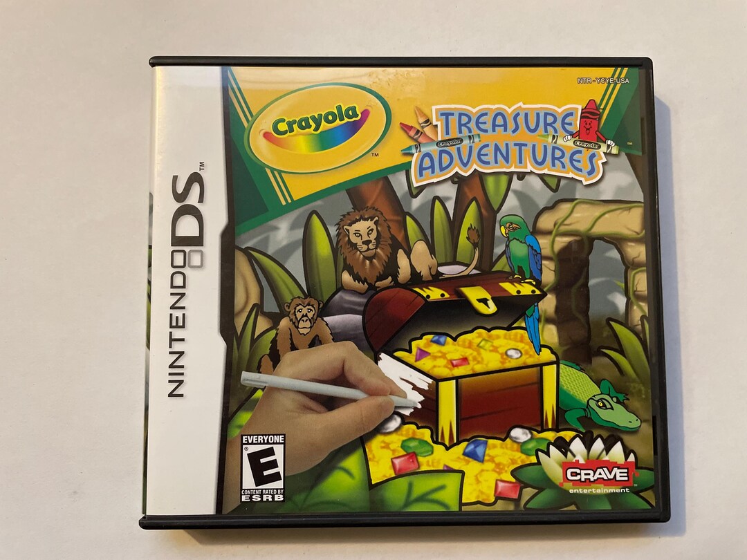 Authentic DS Crayola Treasure Adventures Game Cart - Etsy