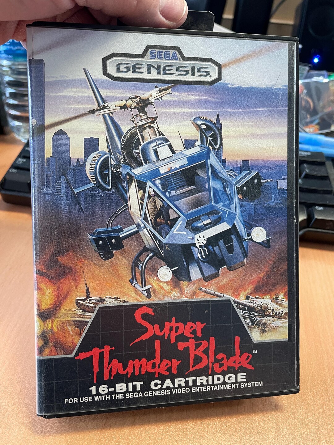 Authentic Sega Genesis Super Thunder Blade Game - Etsy