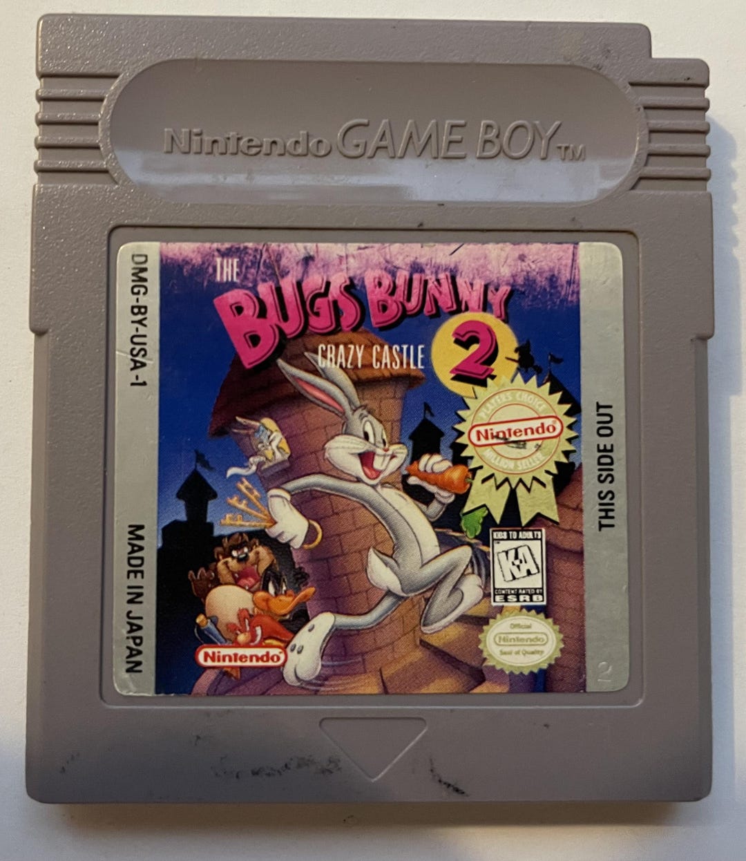 Authentic Game Boy Crazy Castle 2 Game Cart - Etsy