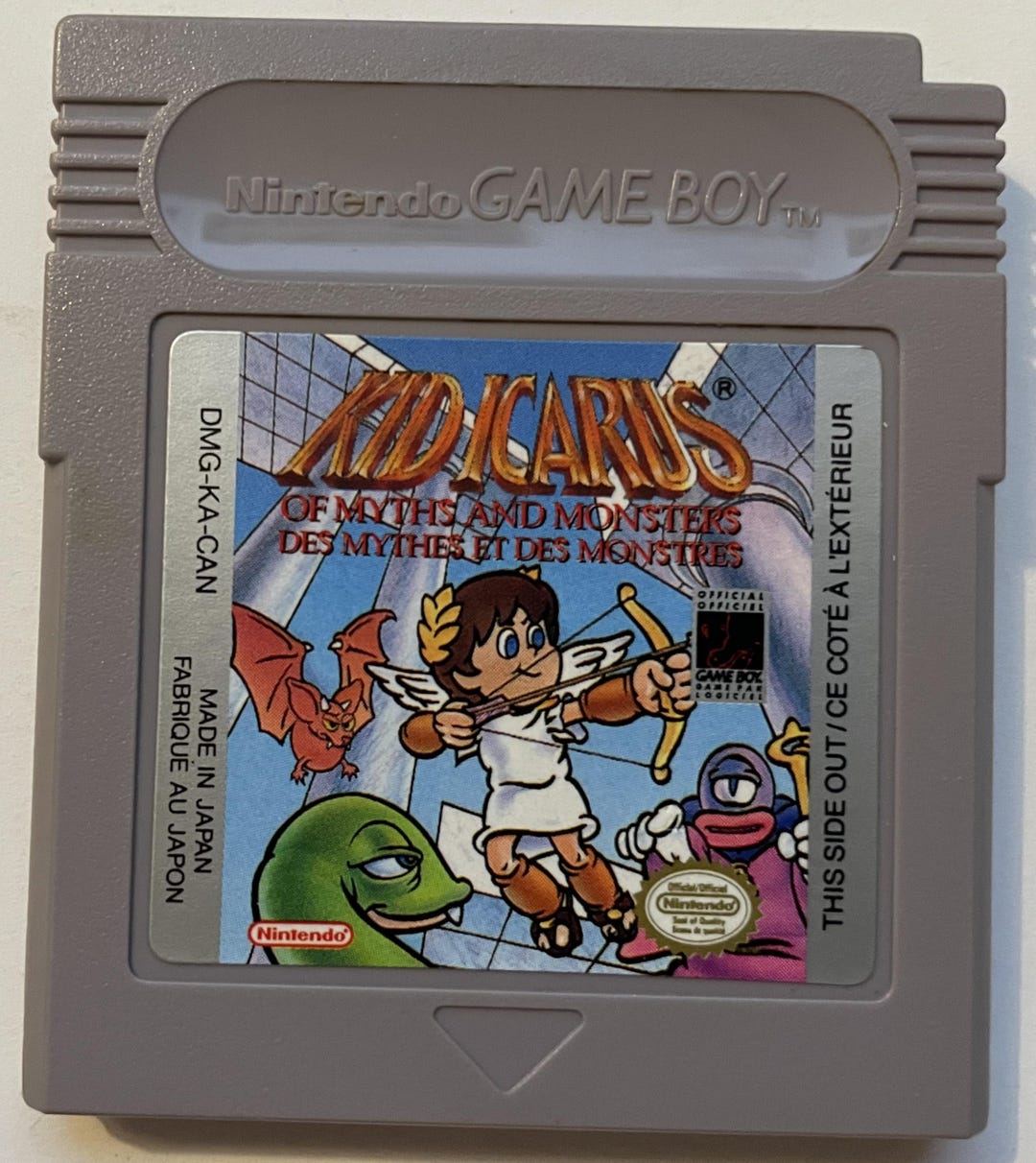 Authentic Game Boy Kid Icarus Game Cart - Etsy