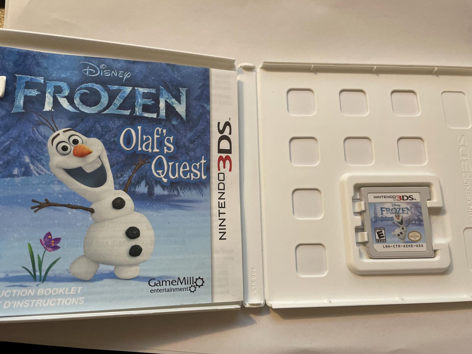 Authentic 3DS Olafs Quest - Etsy
