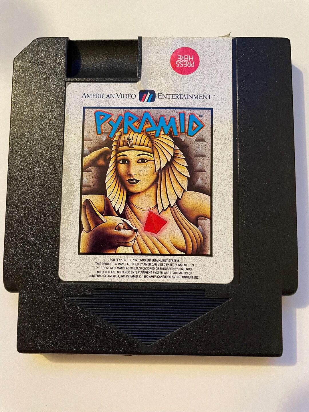 Authentic Nintendo Pyramid Game Cart. - Etsy