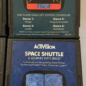 Atari 2600 Games Activision - Etsy