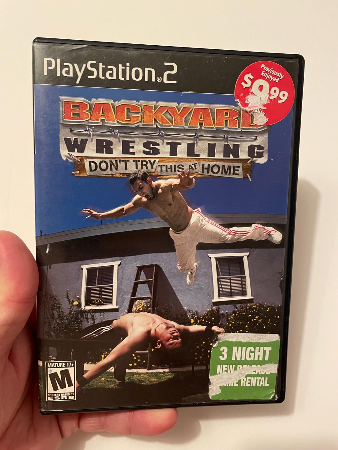 PS2 Backyard Wrestling Game - Etsy