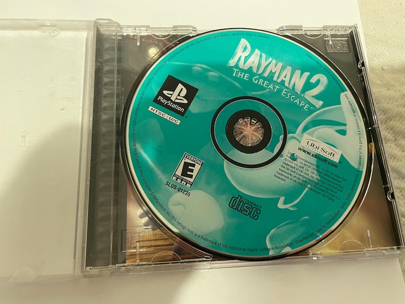 Sony Ps1 Loose Game Rayman 2 - Etsy