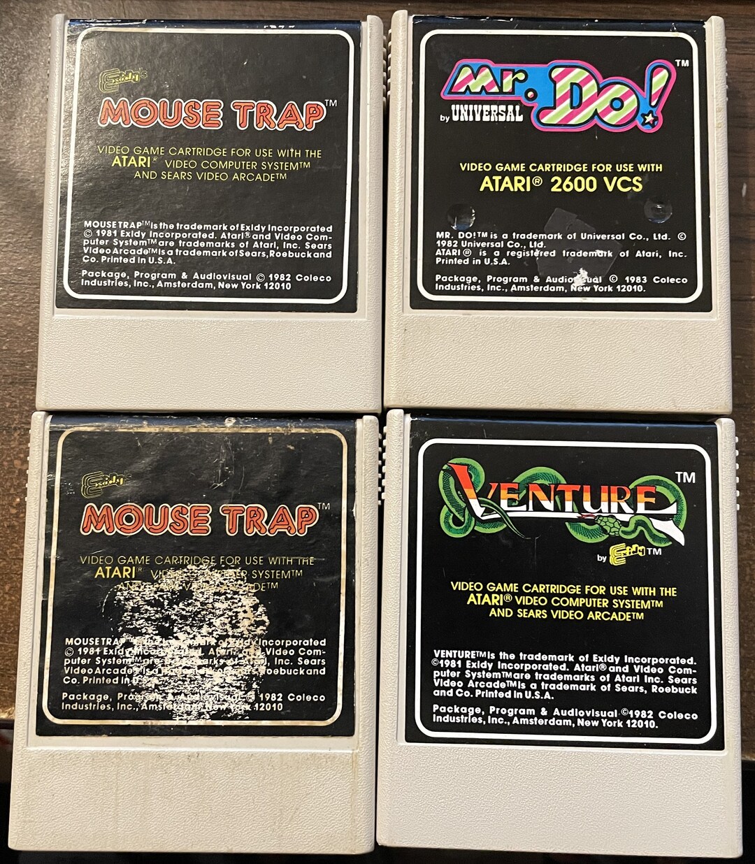 Atari 2600 Games (colleco Versions) - Etsy
