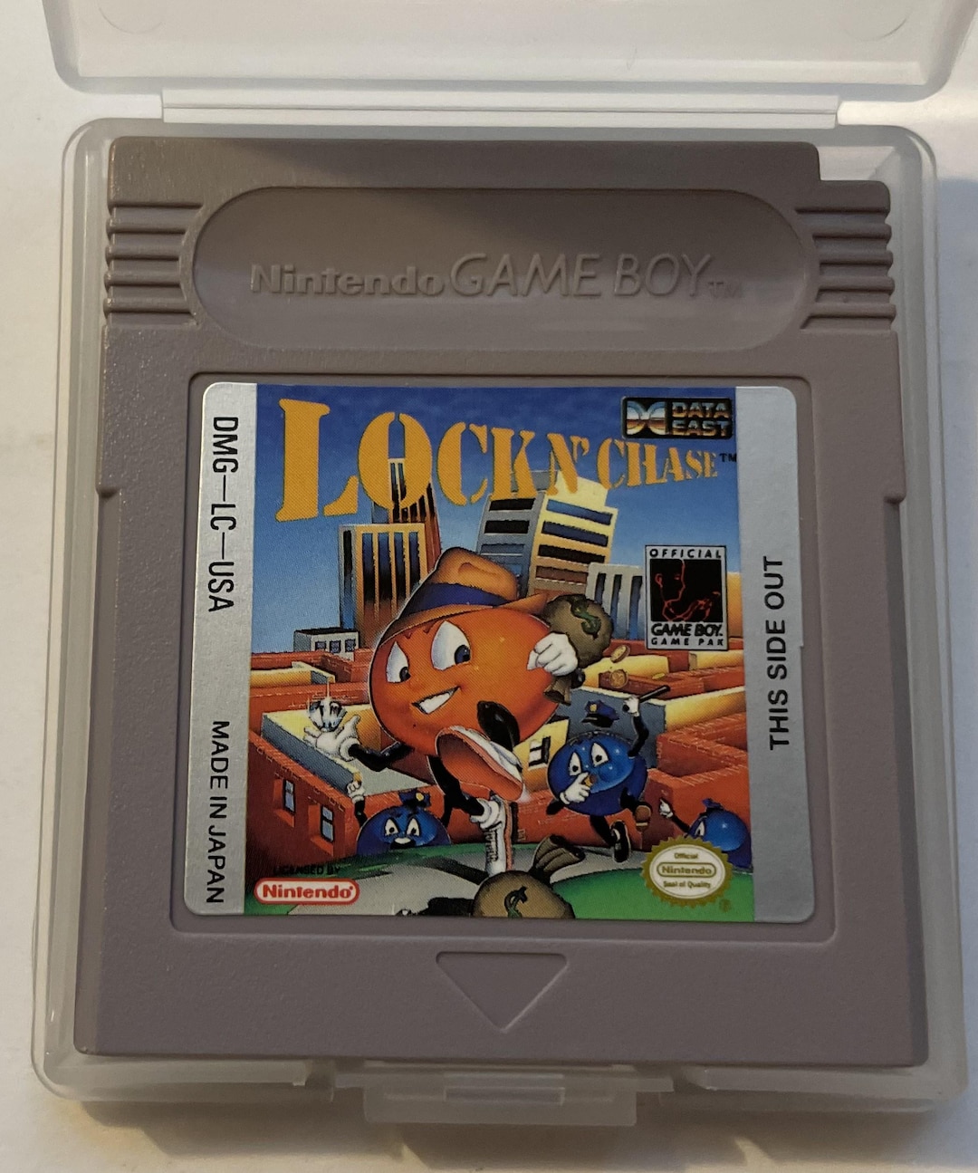 Authentic Game Boy Lock N Chase Game Cart - Etsy