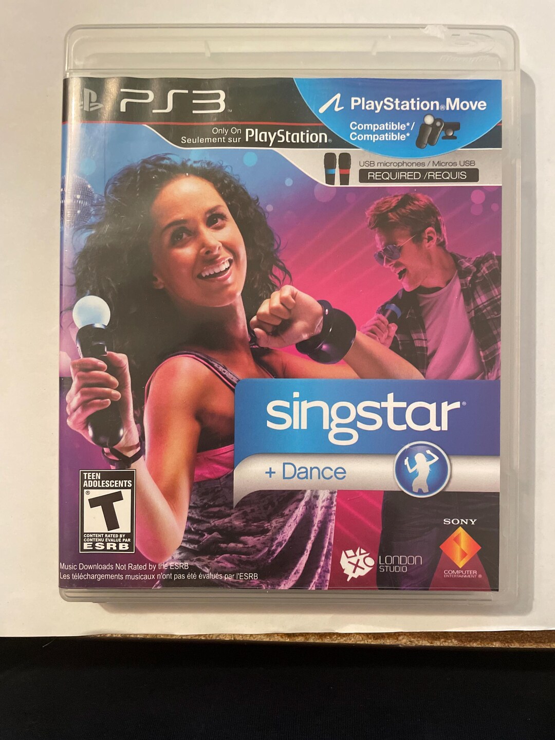 Sony Ps3 Singstar + Dance Game - Etsy