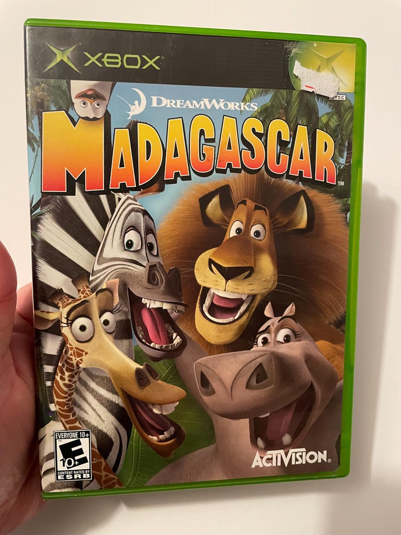 Xbox Madagascar Game - Etsy