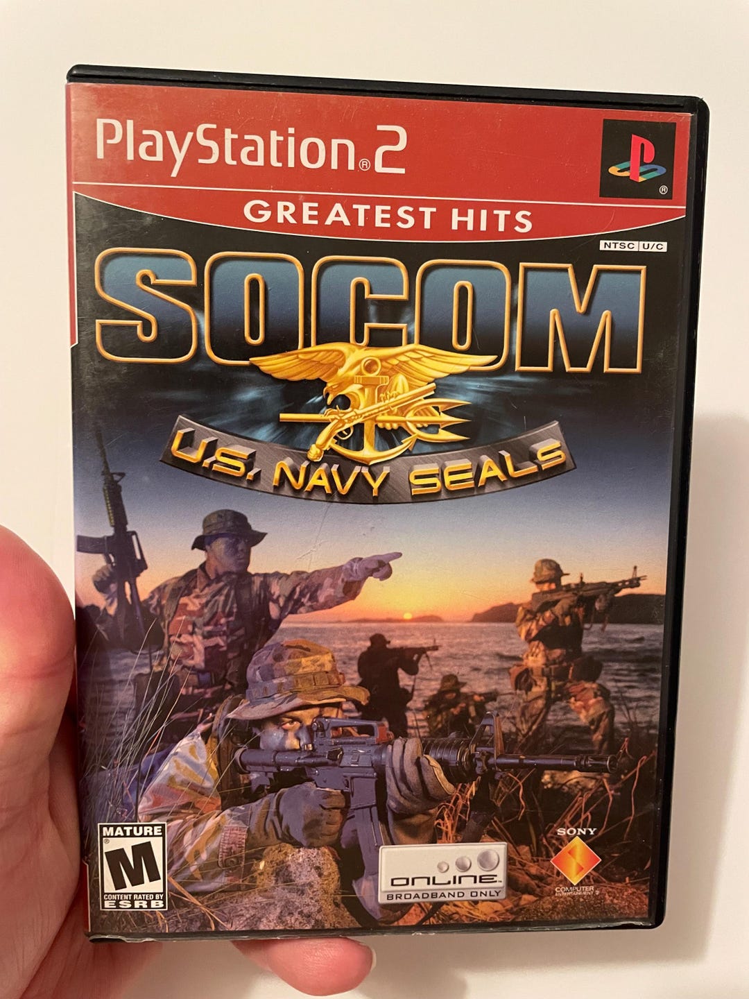 PS2 SOCOM US Navy Seals [greatest Hits] Game - Etsy