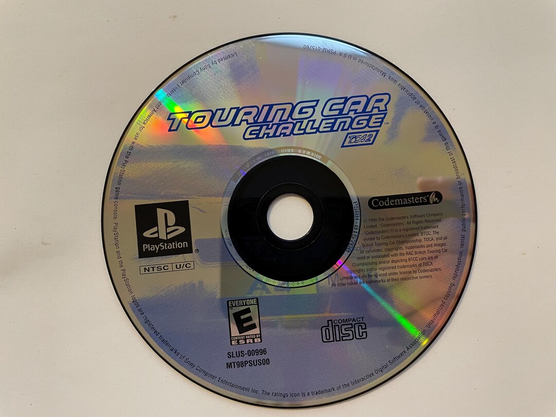 Sony Ps1 Loose Game Touring Car Challenge - Etsy