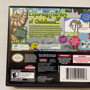 Authentic DS Crayola Treasure Adventures Game Cart - Etsy