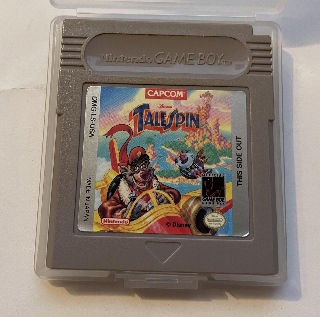 Authentic Game Boy Talespin Game Cart - Etsy