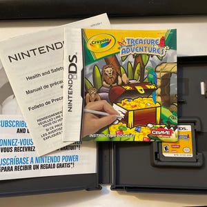 Authentic DS Crayola Treasure Adventures Game Cart - Etsy