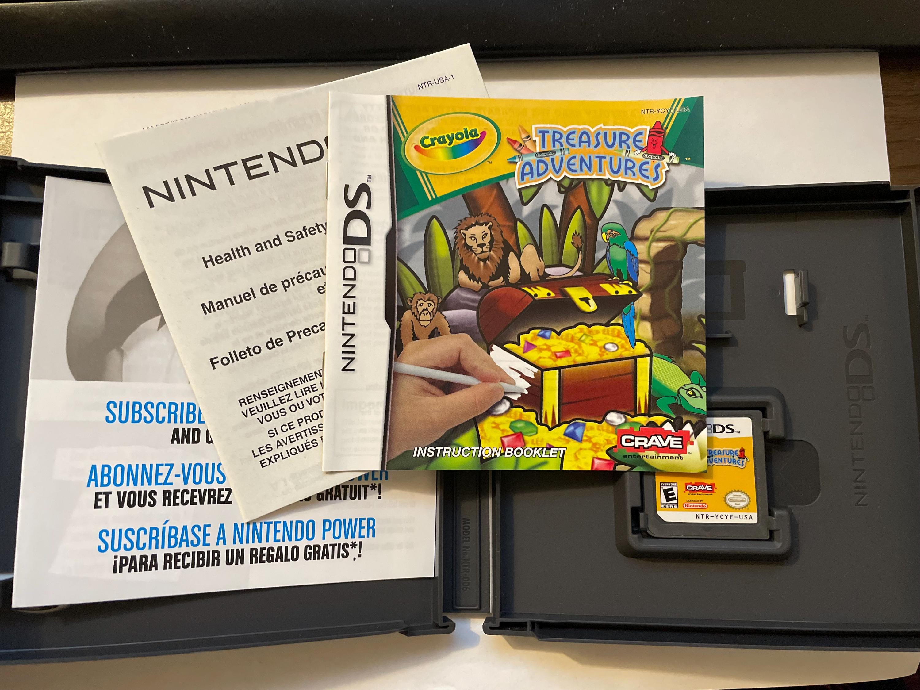 Authentic DS Crayola Treasure Adventures Game Cart - Etsy