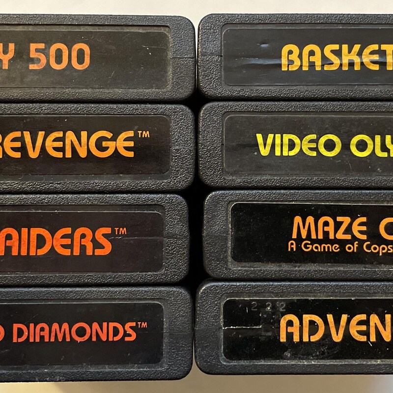 Nintendo Atari 2600 Games - Etsy UK