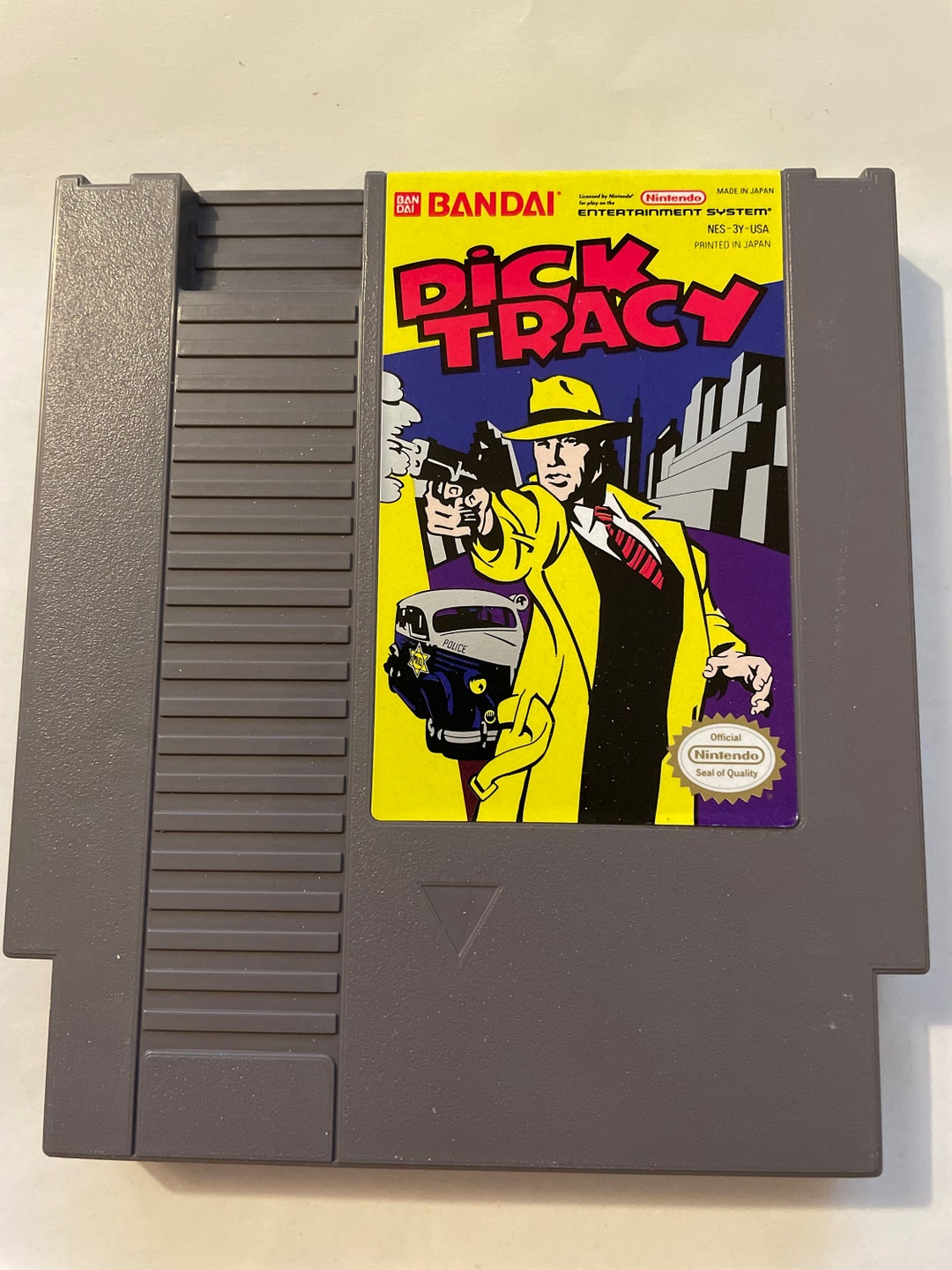 Authentic Nintendo nes Dick Tracy Game Cart. - Etsy