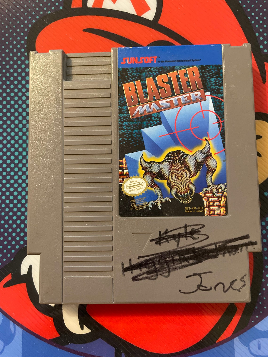Authentic Nintendo nes Master Blaster Game Cart. - Etsy