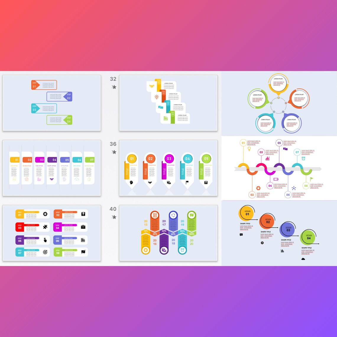 100 Animated Powerpoint Slides, Powerpoint Templates, Infographic ...