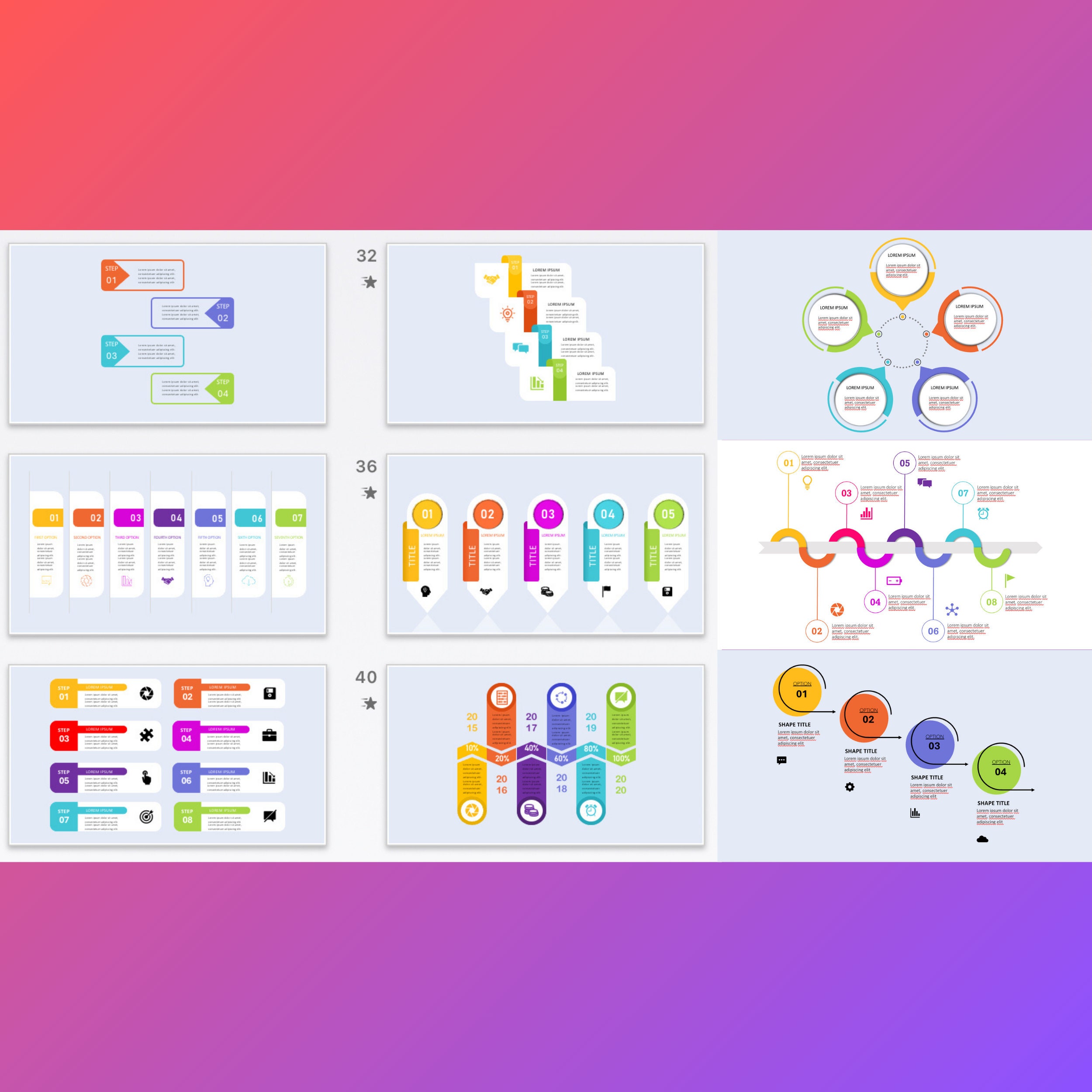 100 Animated Powerpoint Slides, Powerpoint Templates, Infographic ...