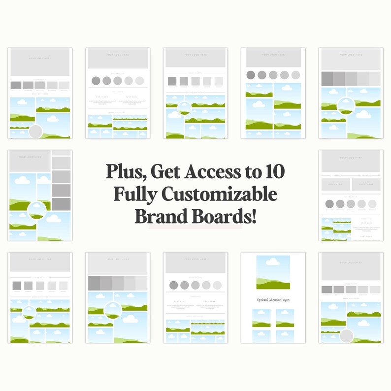 Branding Blueprint PLR Editable Brand Strategy & Identity Workbook ...