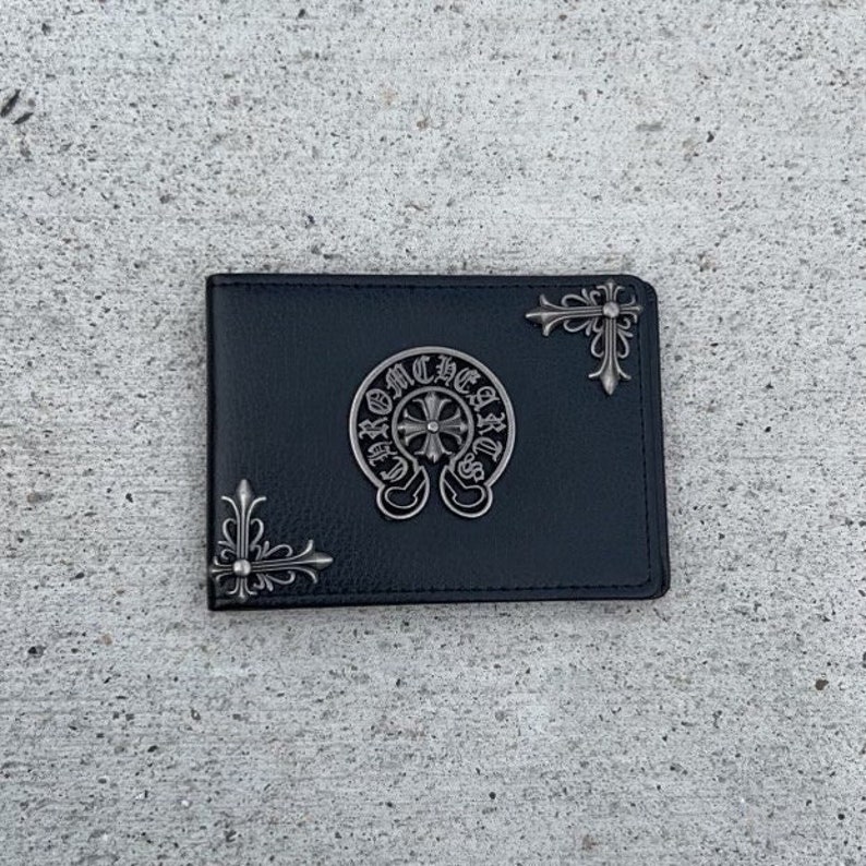 Chrome Hearts Inspired Wallet - Etsy