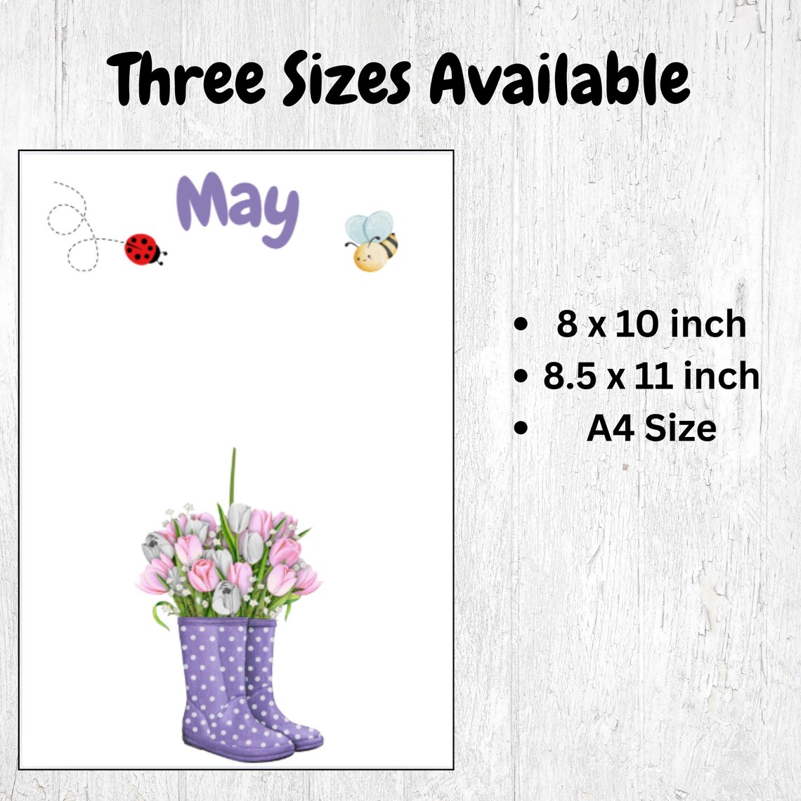 Handprint Art Memory Book: Printable Kids Calendar Keepsake (PDF) - Etsy