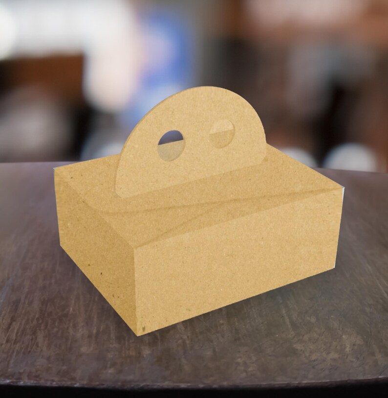 Food Carton Box Templates + Mockups: Customizable Print Design (canva ...