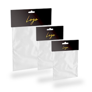 Header Card Mockups + Templates | DIY Bag Toppers | 3 Sizes ...