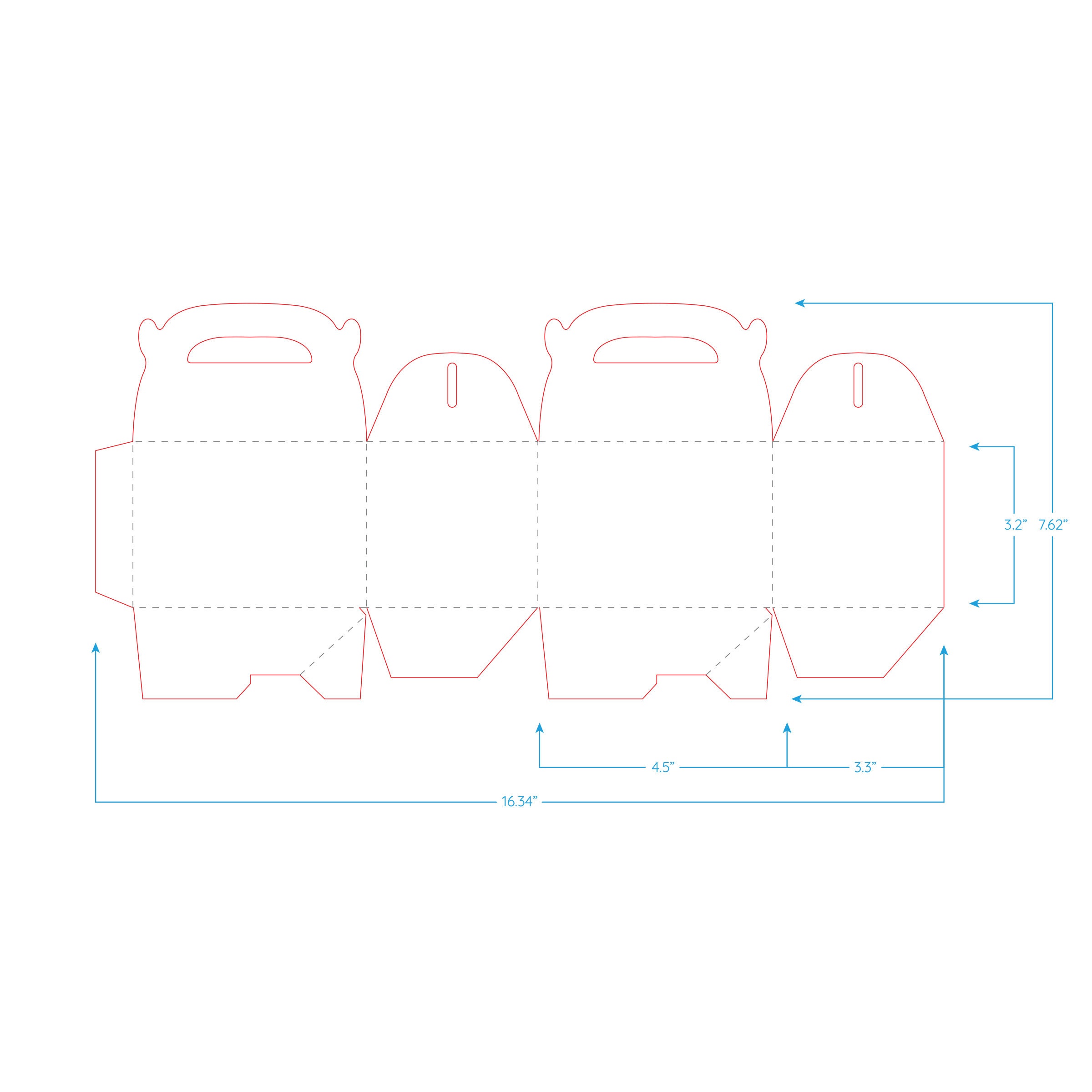 Gable Box Mockup Template - Etsy Australia