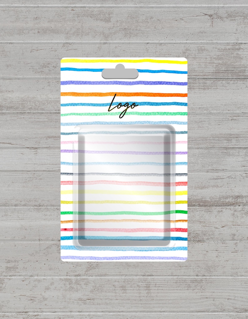 Blister Card Mockups + Templates | DIY Backing Card | Customizable ...