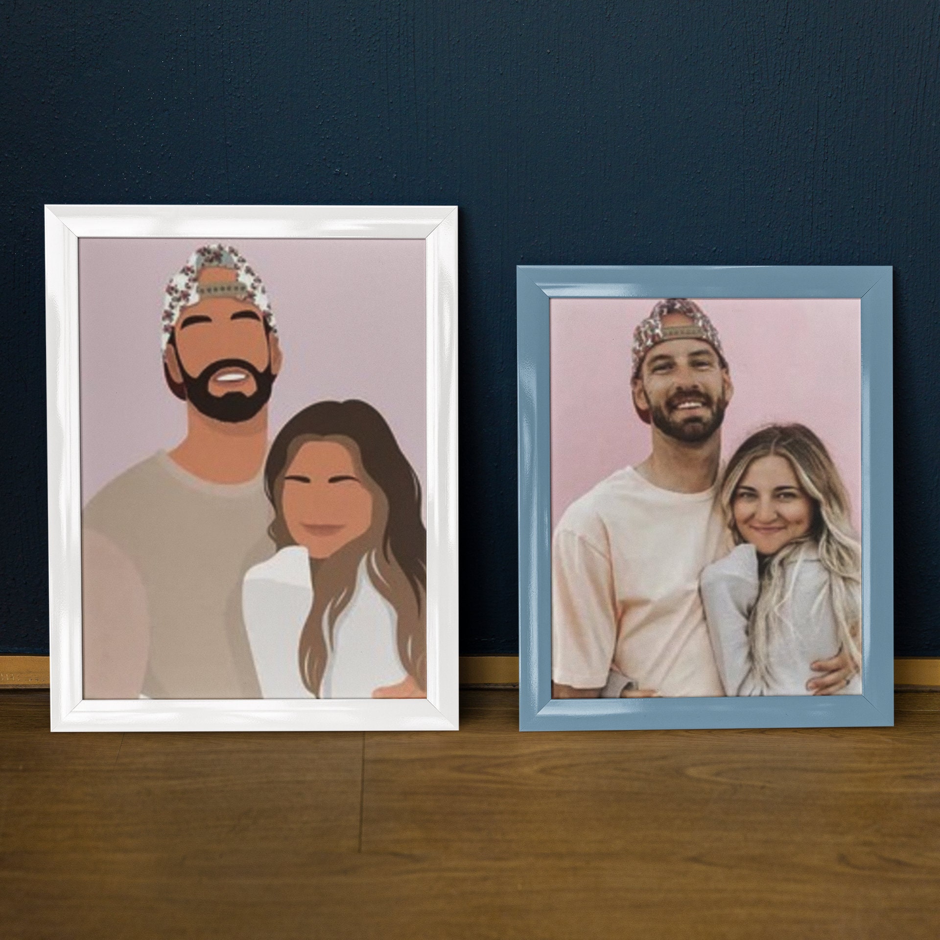 Faceless Portrait Custom Illustration Photo Illustration - Etsy