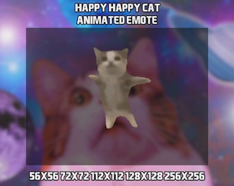 Animated Dancing Cat Emote Discord, Youtube, Twitch. - Etsy