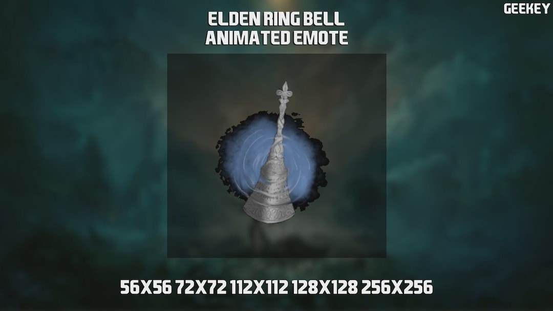 Elden Ring Bell Animated Emote for Twitch, Youtube and Discord Elden ...