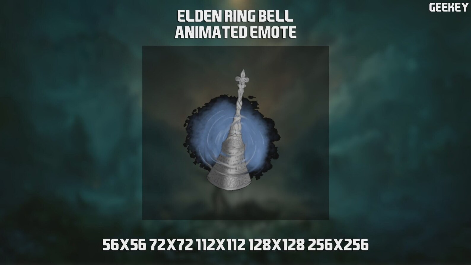 Elden Ring Bell Animated Emote for Twitch, Youtube and Discord Elden ...